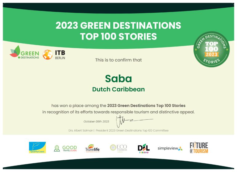 Saba Sustainability | Saba Tourism