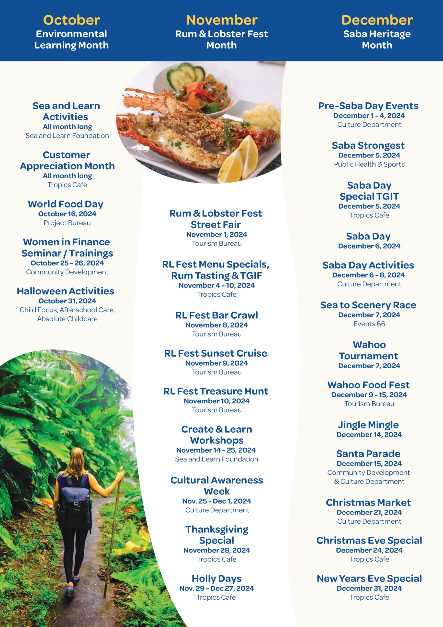 Saba Island Events | Saba Tourism